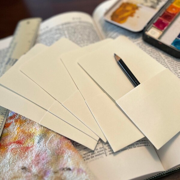 Library Pockets - Etsy