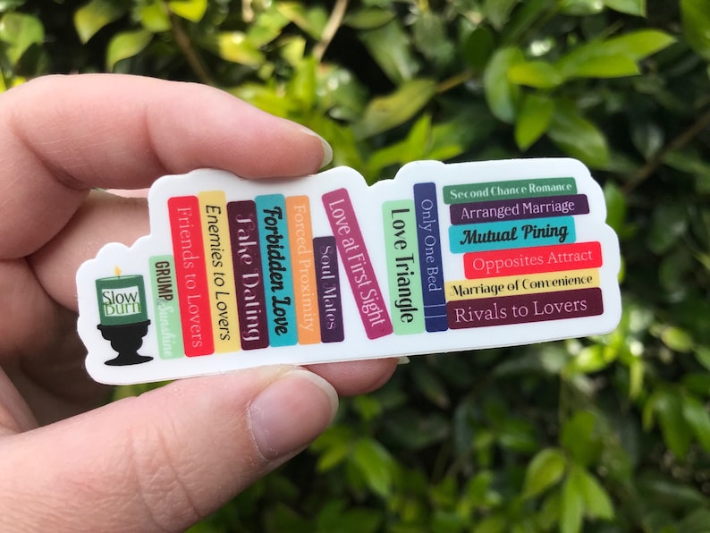 3.5 Love Your Shelf 2.0 Stickers Matte Romance - Etsy
