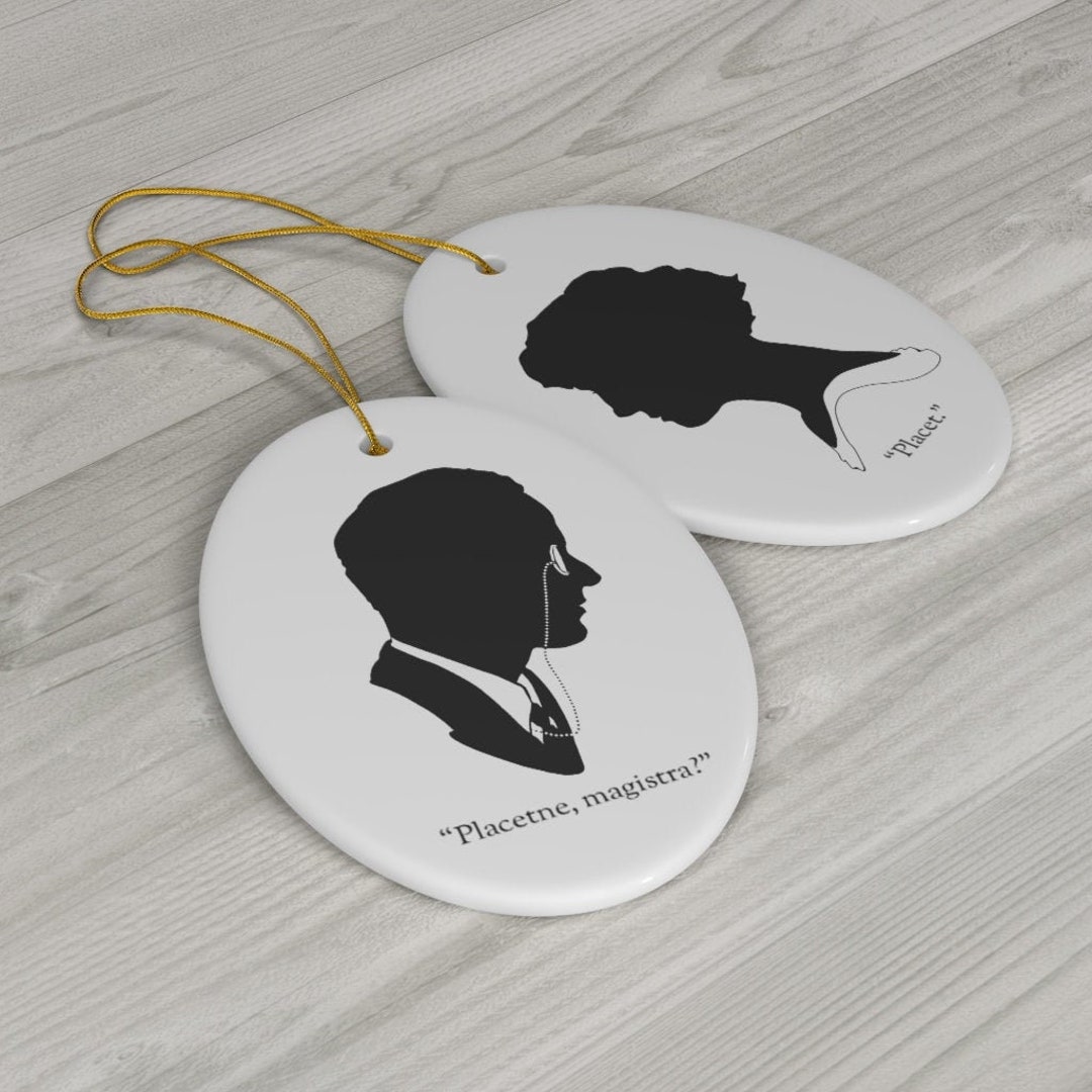 Lord Peter Wimsey & Harriet Vane placetne, Magistra placet. Silhouette ...