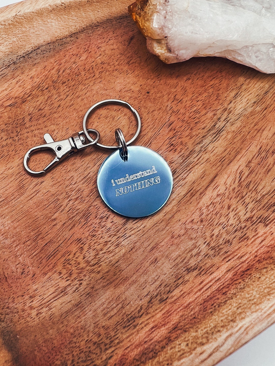 The Office Keychain - Funny - I Understand Nothing - Custom Engraved ...