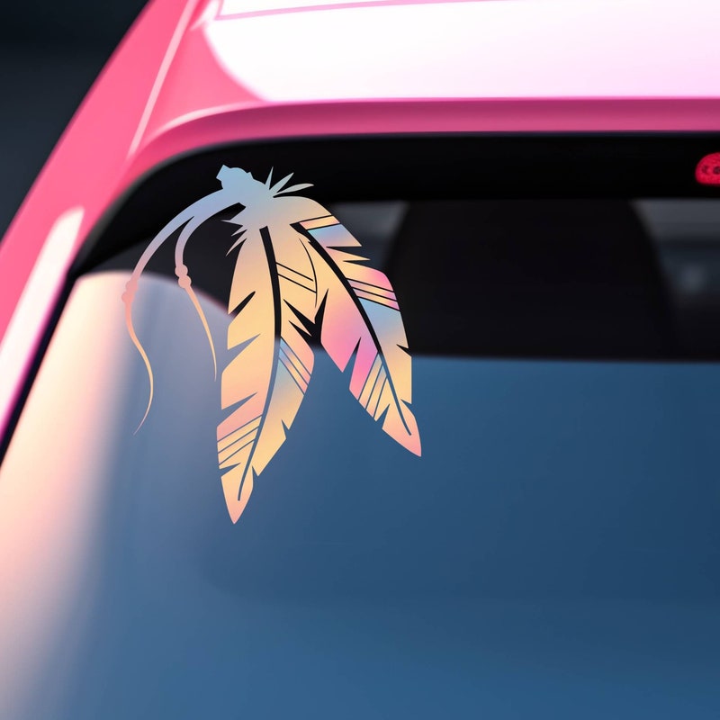 Feather Decal - Etsy