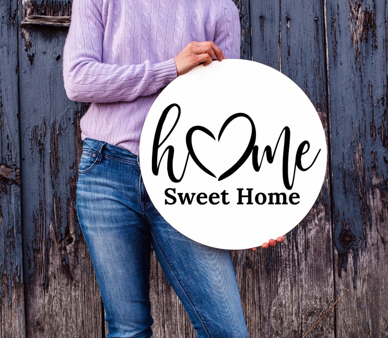 Home Sweet Home Vinyl Decal Sticker Home Sweet Home Decal - Etsy