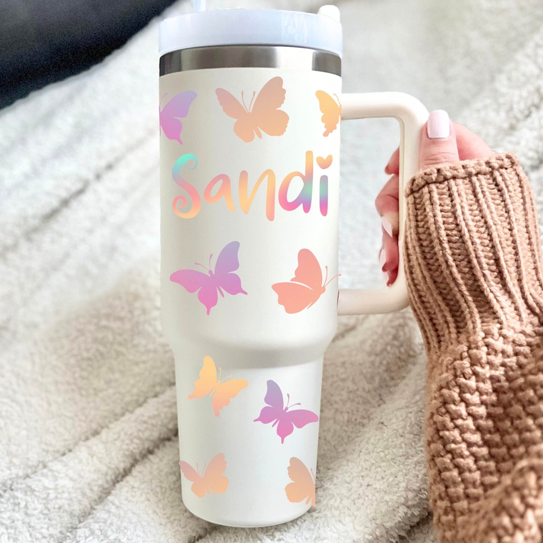 Stanley Cup Stickers, Butterfly Decals Sheets, Stanley Accessories ...