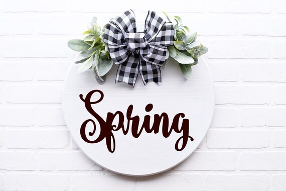 Spring Vinyl Decal Sticker Spring Decal Spring Sticker - Etsy