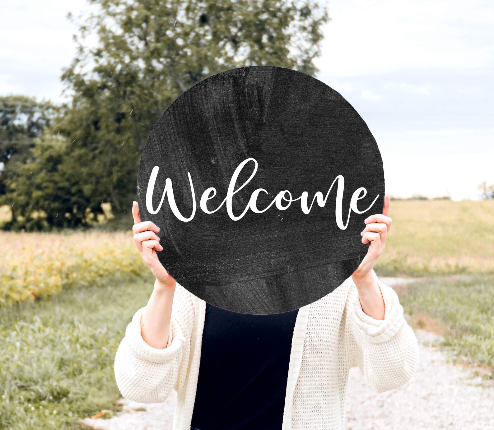 Welcome Vinyl Decal, Welcome Vinyl Decal Sticker, Welcome Vinyl Decal ...
