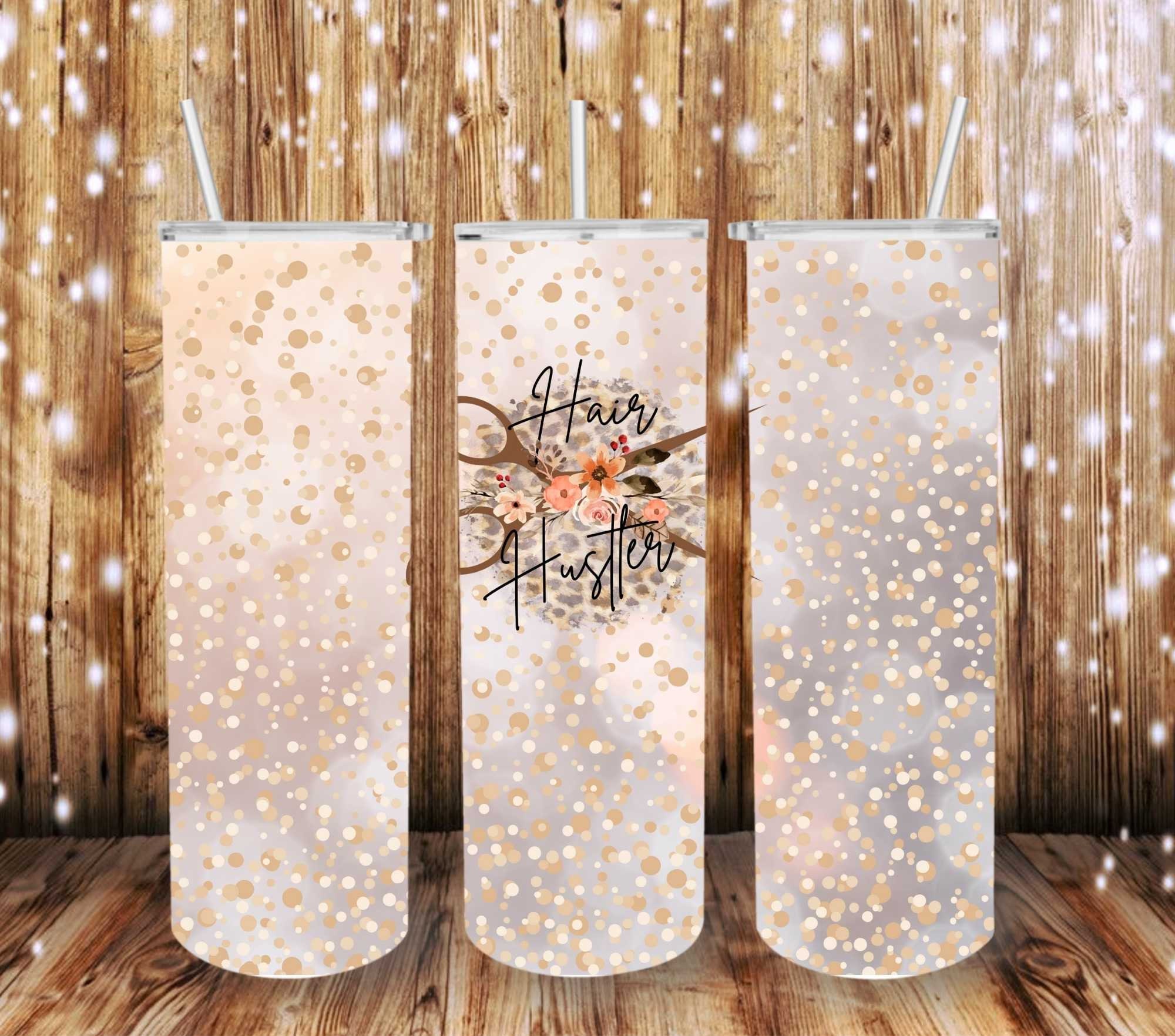 Hair Hustler 20 Oz Skinny Tumbler Hair Stylist Cup Hair - Etsy