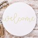 Modern Welcome Vinyl Decal for Signs, Welcome Vinyl Decal for Front ...