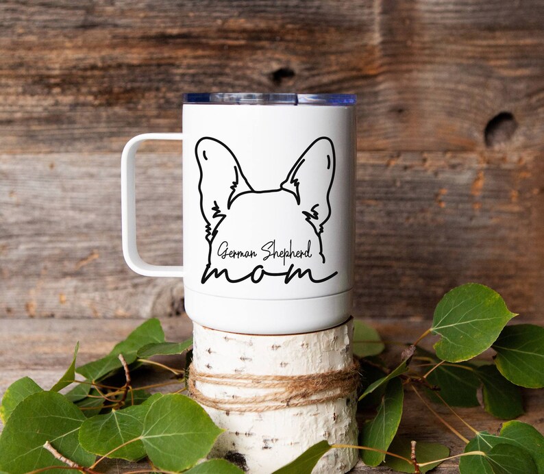 Dog Ears Vinyl Decal Dog Ear Outline Custom Dog Sticker Dog - Etsy