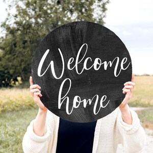 Welcome Home Vinyl Decal Sticker for Making Signs Welcome - Etsy