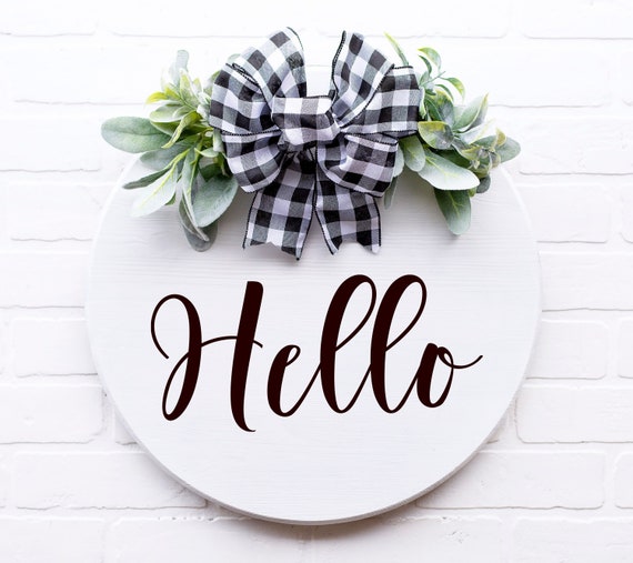 Hello 2 Vinyl Decal Sticker Hello Vinyl Decal Sticker for | Etsy