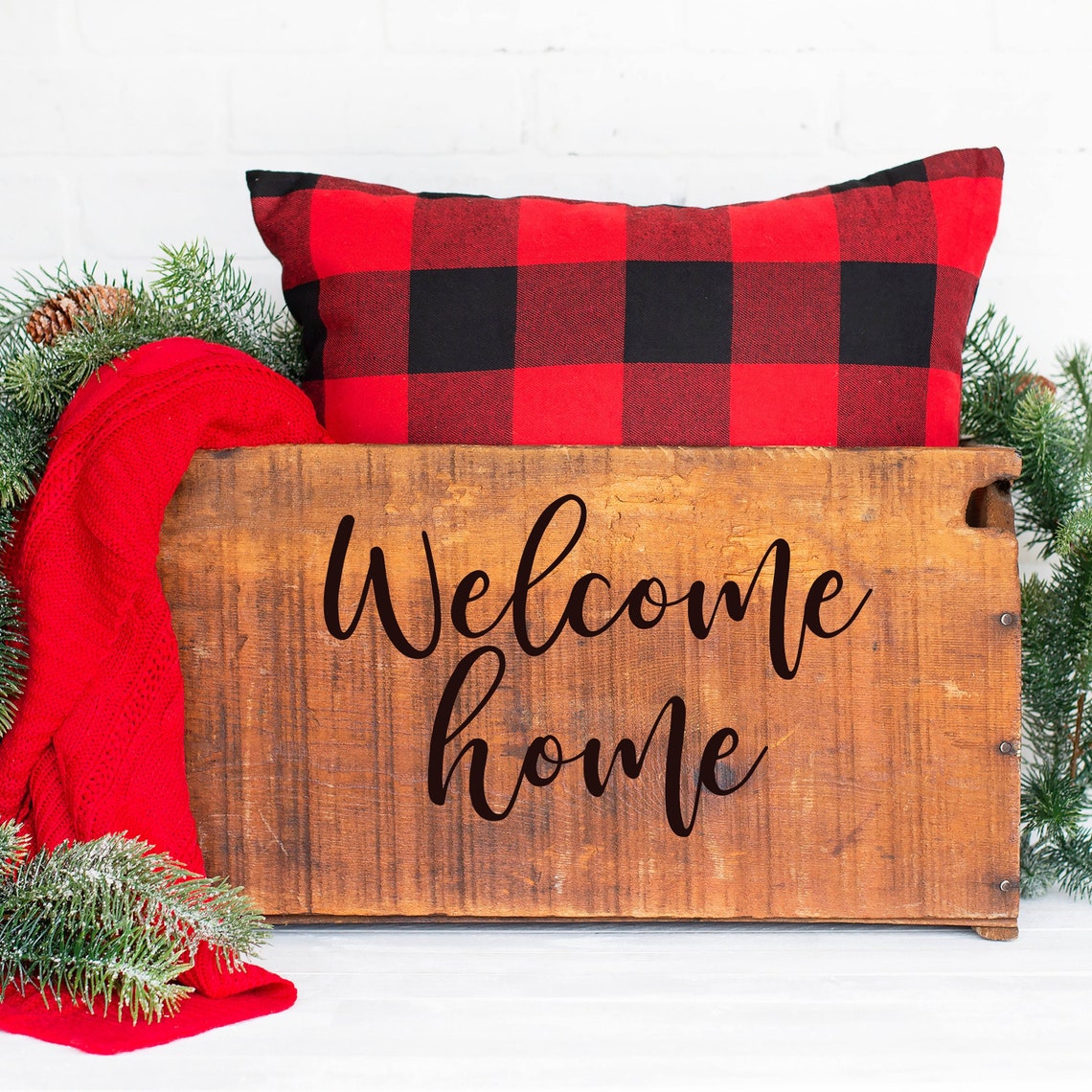 Welcome Home Vinyl Decal Sticker for Making Signs Welcome - Etsy