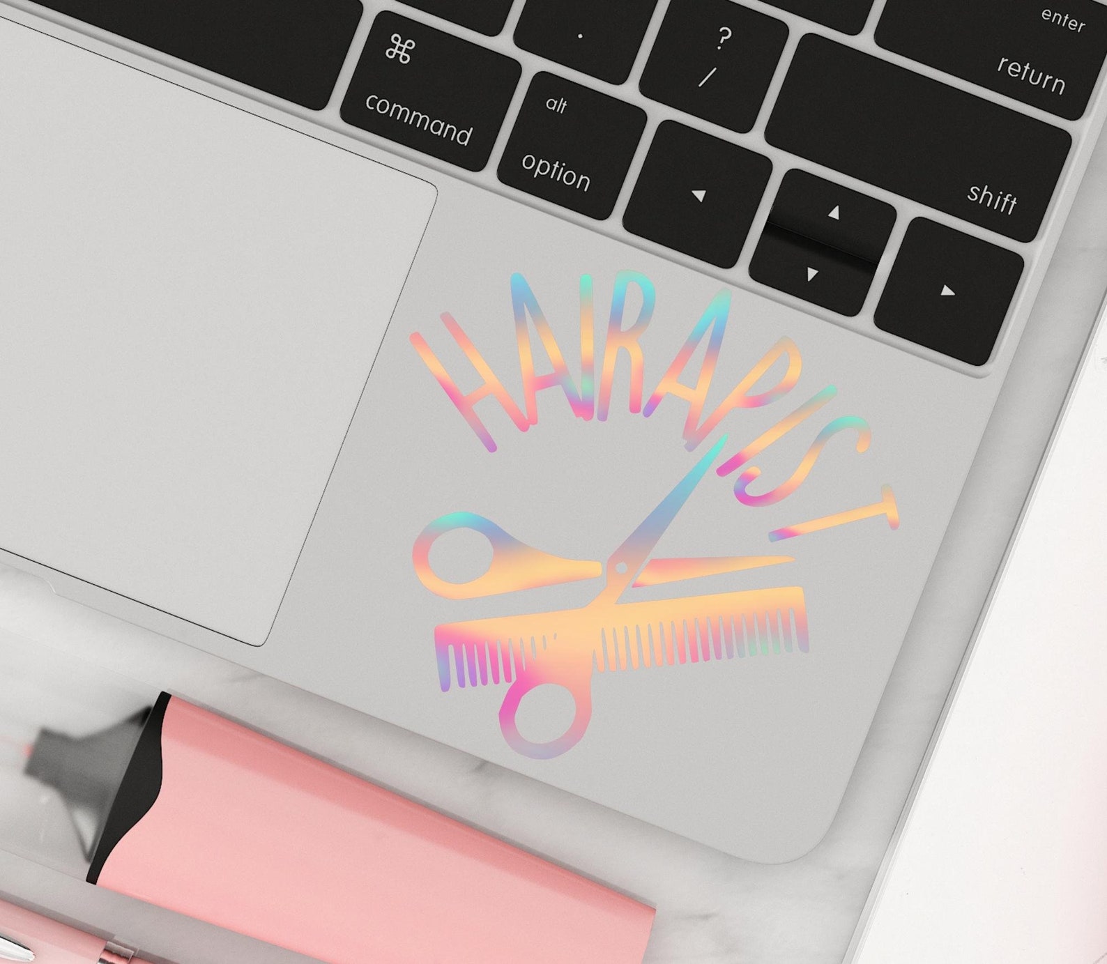 Hairapist Vinyl Decal Sticker for Hairstylist, Hairstylist Decal ...