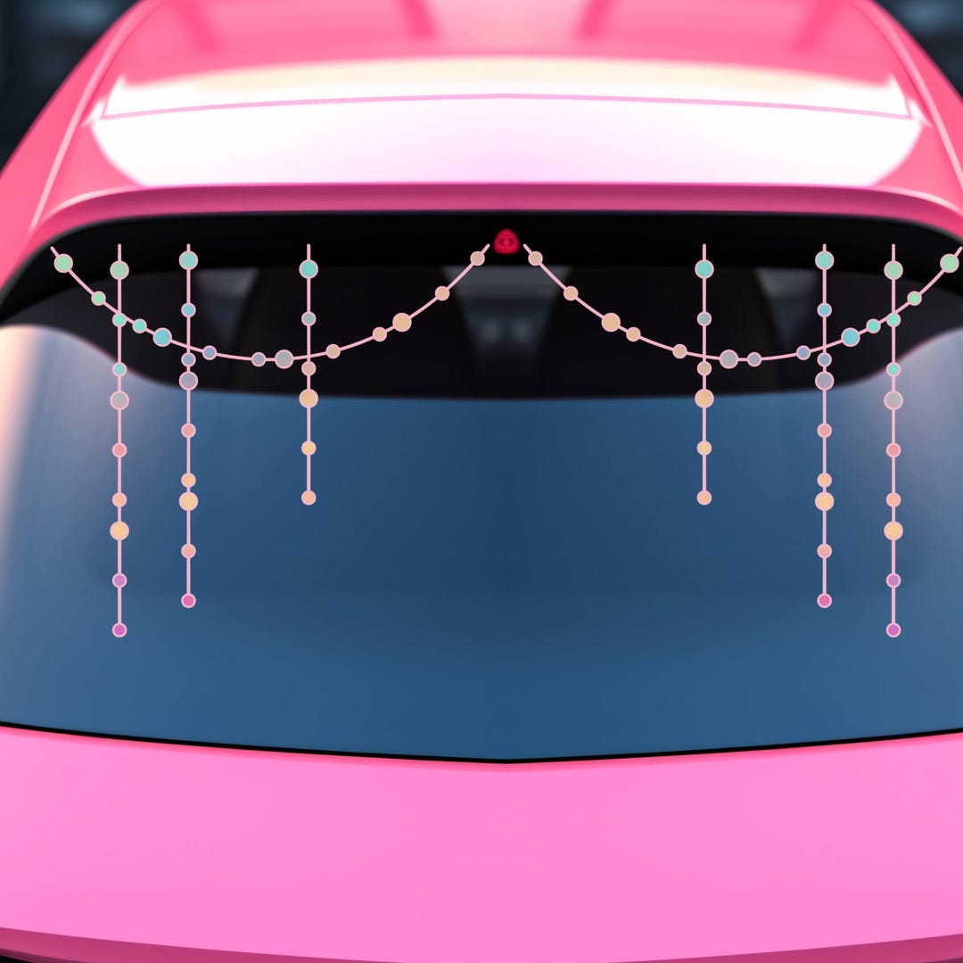 Garland Vinyl Decal Sticker for Car, Garland Holographic Decal, Garland ...