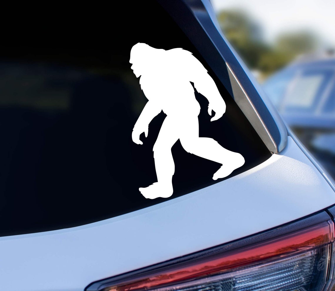 Bigfoot Holographic Opal Vinyl Decal Sticker for Car Bigfoot - Etsy