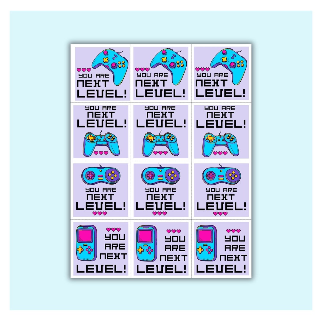 Video Game Flashcards, Next Level Flashcards, Digital Download, Kids ...