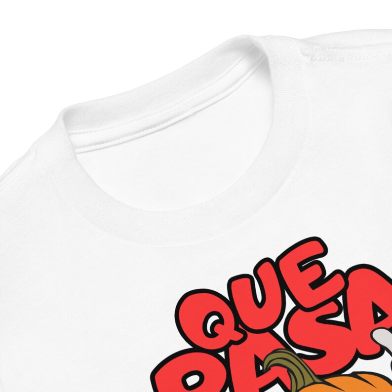 Que Pasa Calabaza Spanish Quote Toddler Short Sleeve Tee, Pumpkin ...