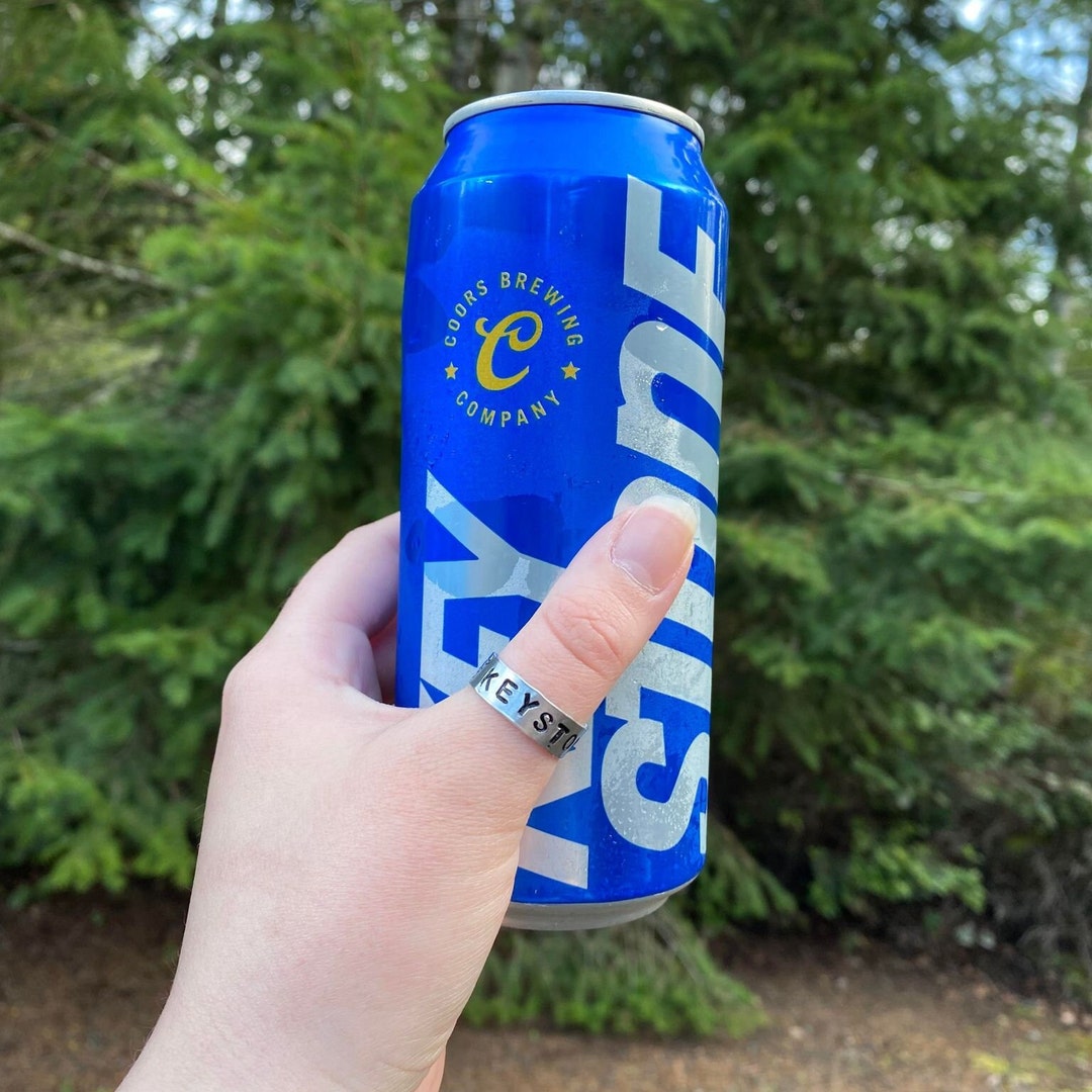 Keystone Stamped Ring - Etsy