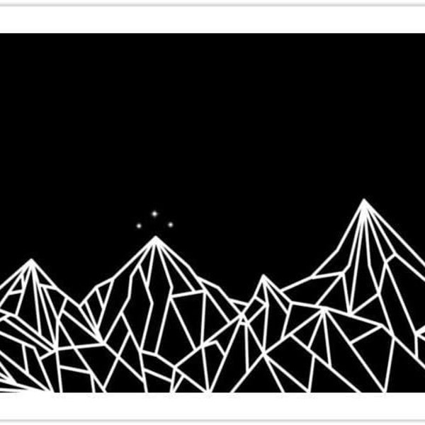 Velaris Night Court Mountain - Etsy