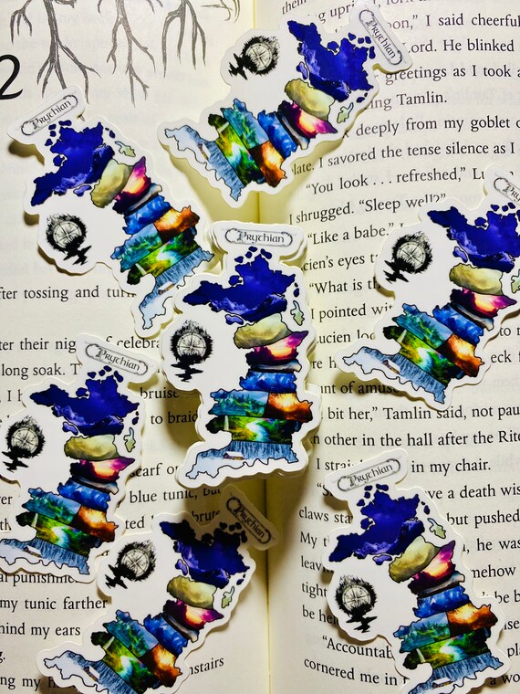 ACOTAR and TOG Inspired Map Stickers - Etsy