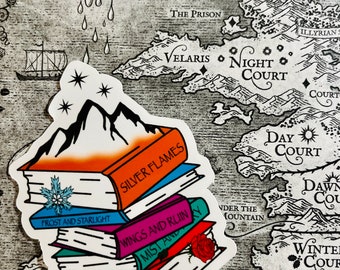 Acotar Book Stack - Etsy