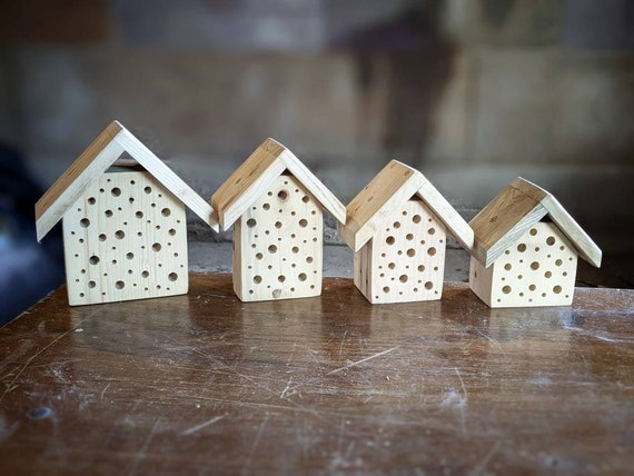Handmade Wooden Bee House / Bug House / Bee Hive / Reclaimed - Etsy