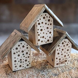 Handmade Wooden Bee House / Bug House / Bee Hive / Reclaimed - Etsy