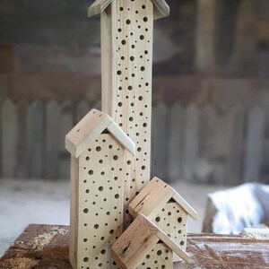 Handmade Wooden Bee House / Bug House / Bee Hive / Reclaimed - Etsy