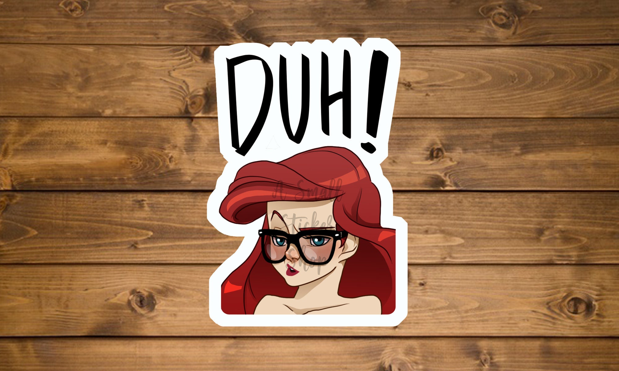 DUH Sticker Funny Laptop Sticker Small Vinyl Sticker - Etsy