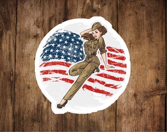 Ww2 Pin up Decals - Etsy Canada