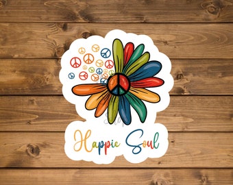 Love Peace Sign Vinyl Decal Sticker - Etsy