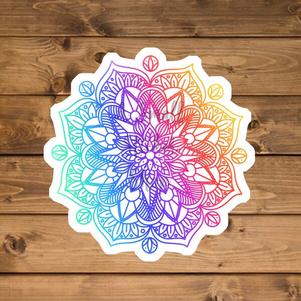 Mandala Wall Stickers - Etsy