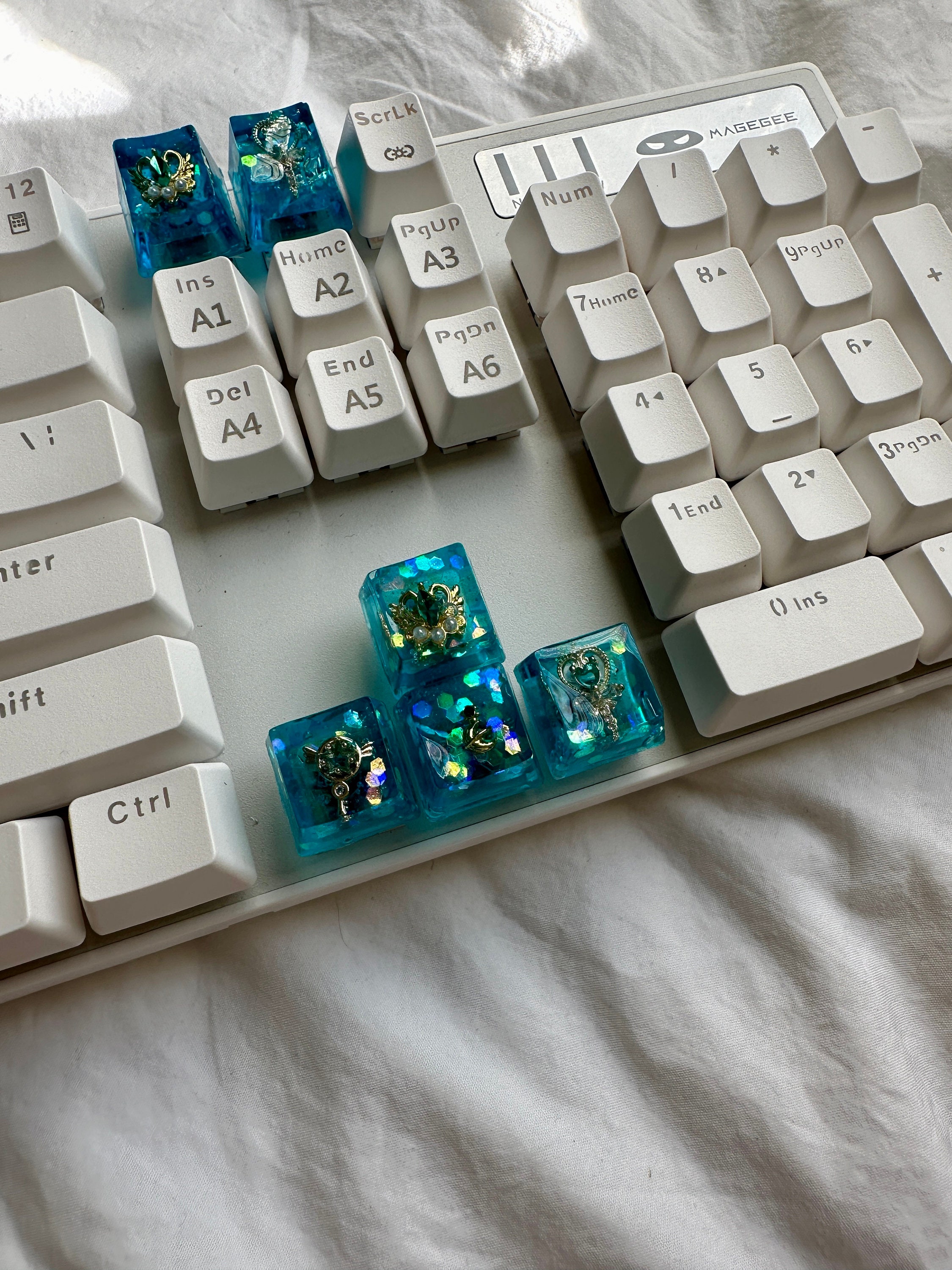 Magical Girl Keycap blue Anime-inspired Keycap Mechanical - Etsy