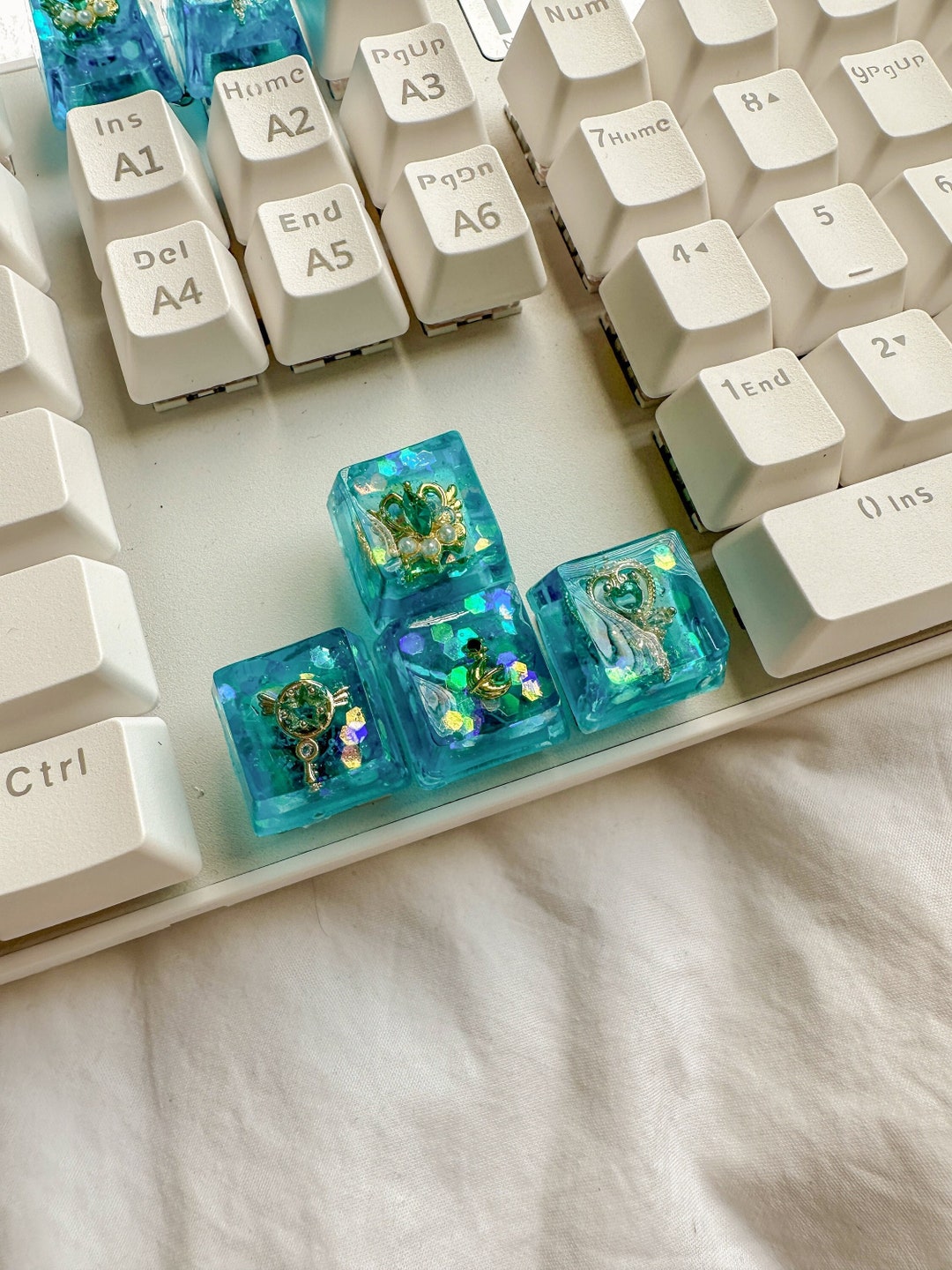Magical Girl Keycap blue Anime-inspired Keycap Mechanical - Etsy