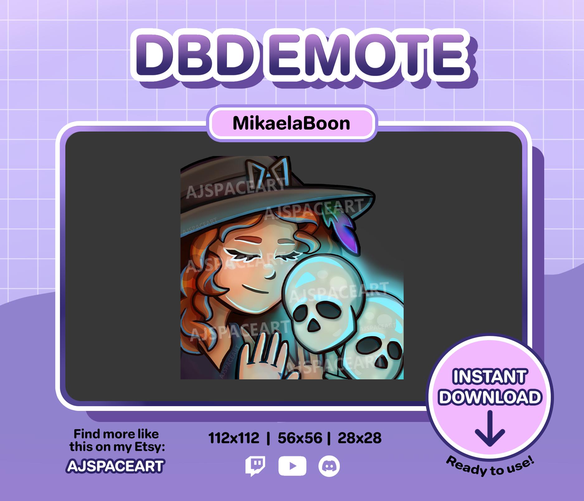Dead by Daylight Mikaela Reid Blessing a Boon Totem . Cute DBD Survivor ...