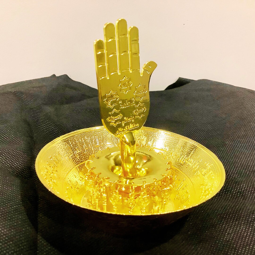 Alam Shia Panja Gold, Ya Abbas Panja, Shia Islam Home Decor, Wedding ...