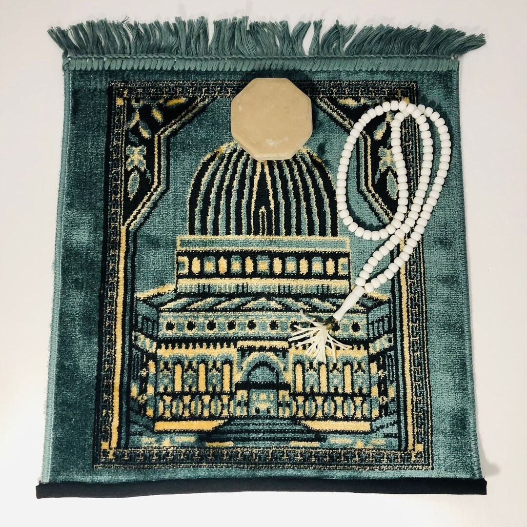 Karbala Made Soil Turbah Mohr Tasbeeh Gift Set Prayer Mat Box - Etsy