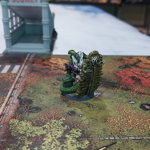 Marvel Zombies Zombicide Lizard zombie Version Painted With - Etsy