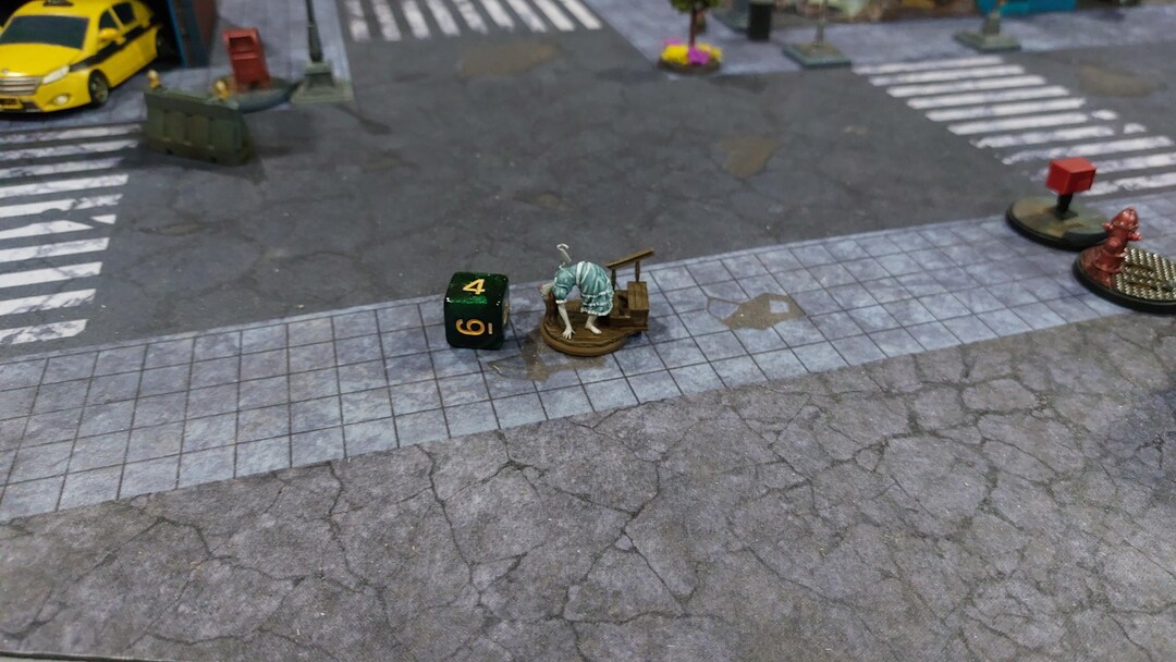 Exorcist/possessed Girl Spider/crab Walking on Stairs Painted Miniature ...