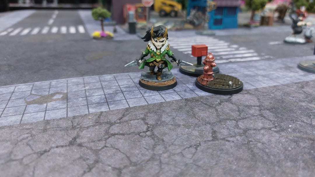 Cmon Games Marvel United Multiverse Loki Painted With Cards - Etsy