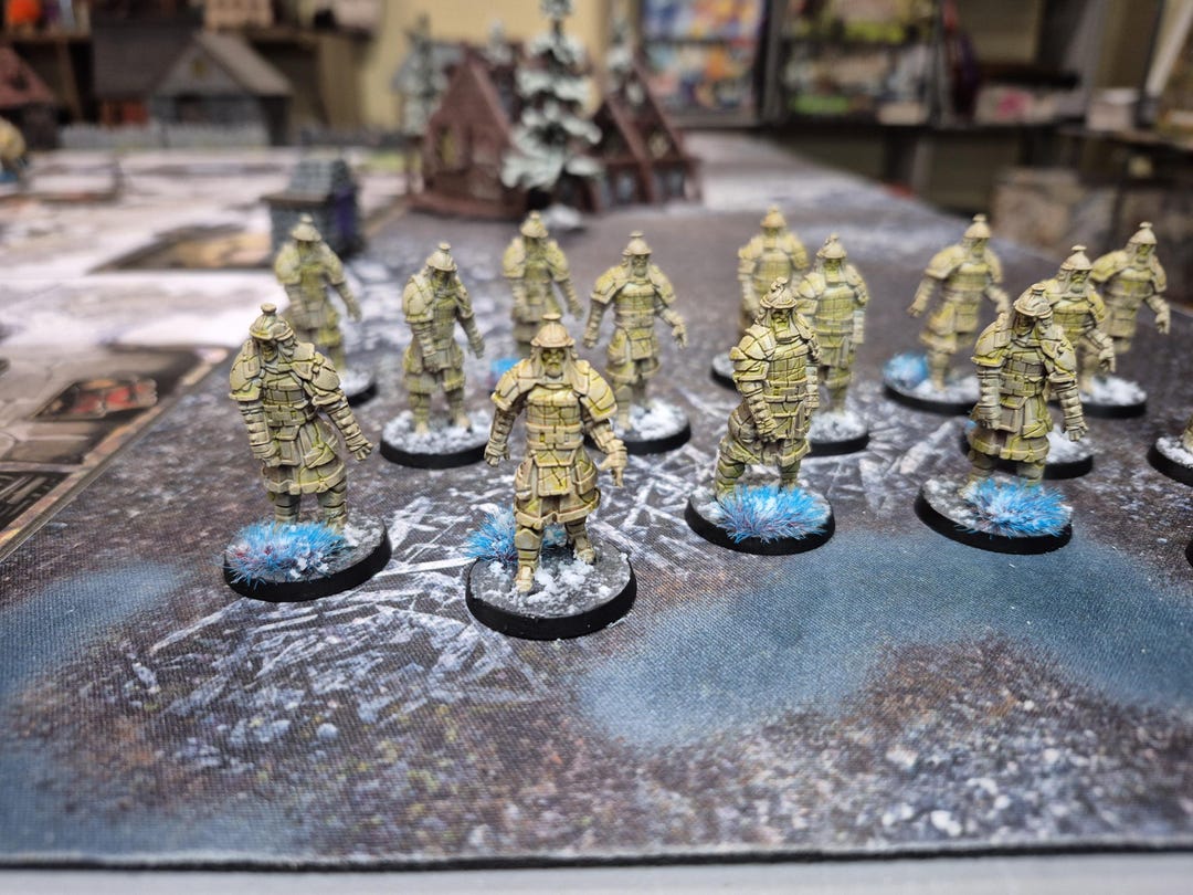 Cmon Games ZOMBICIDE WHITE DEATH Kickstarter Terrorcotta Walkers X15 ...