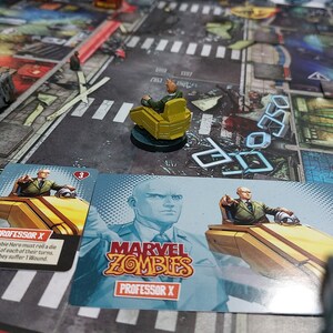 Marvel Zombies Zombicide X-men Professor X Painted With Cards - Etsy