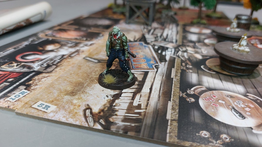 Cmon Games Zombicide Undead or Alive Dead West Lumberjack Painted With ...