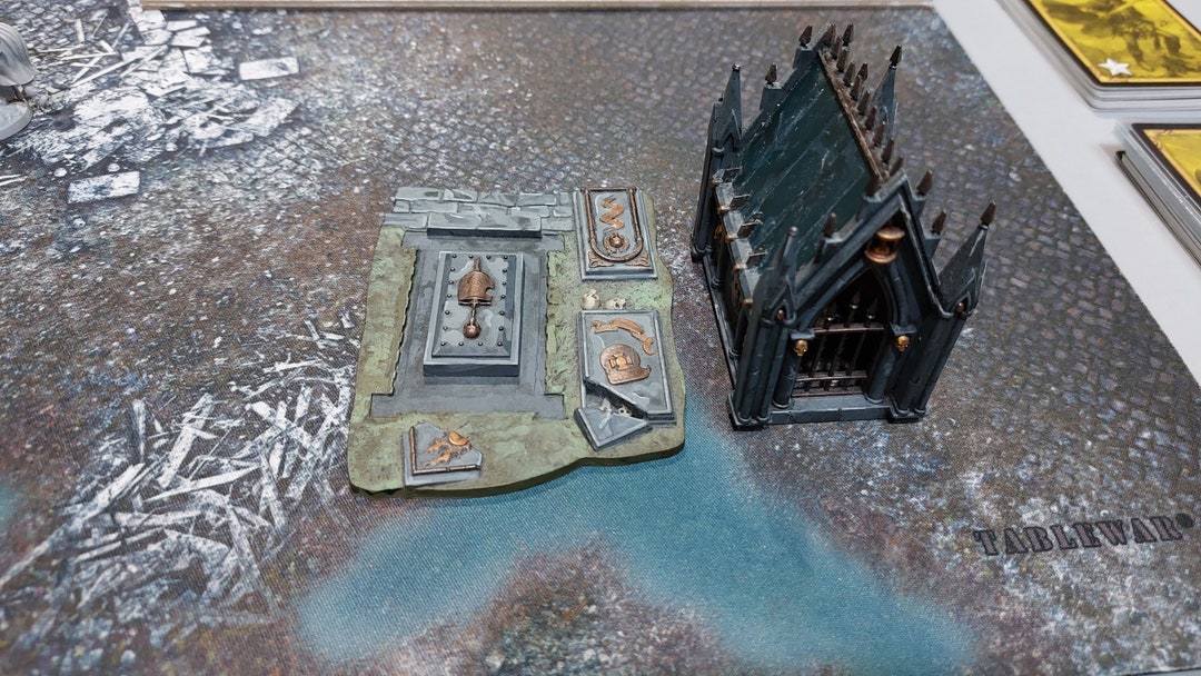 Warhammer/aos Scenery Terrain Piece Cemetery/garden of Morr Painted - Etsy