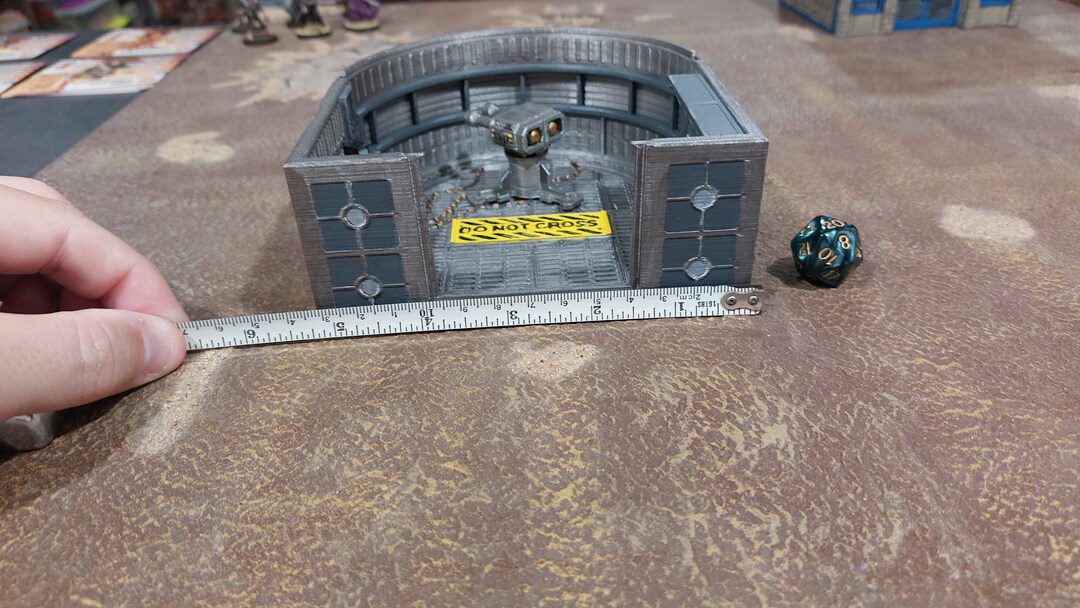 Marvel Crisis Protocol/40 K Gun Turret Room Painted - Etsy