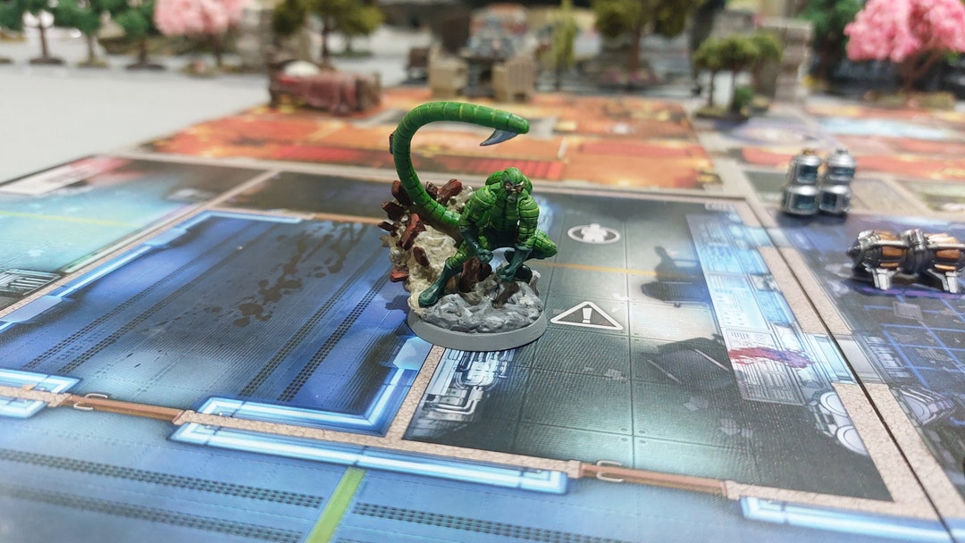 Cmon Games Marvel Zombies Zombicide Scorpion Painted With Cards - Etsy