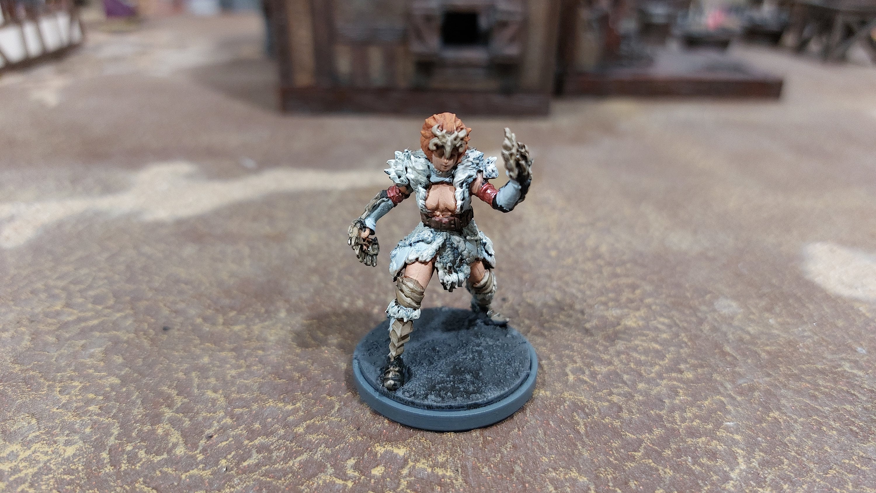 Kingdom Death Monster White Lion Armor Survivor a Painted - Etsy