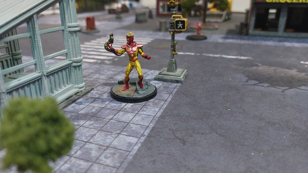 Marvel Crisis Protocol Pyro Painted With Cards - Etsy