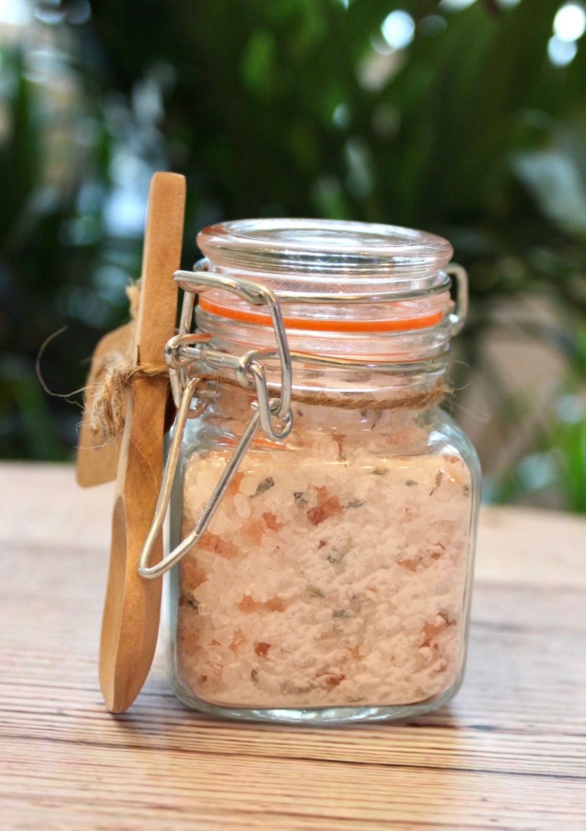 Bath Salt - Glass Jar - Spa Gift Set | Easter Spa Gift | Mother’s Day ...