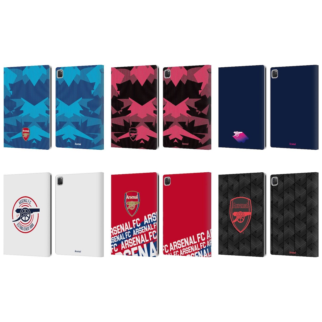 Official Arsenal FC Crest and Gunners Logo Leather Book Wallet - Etsy