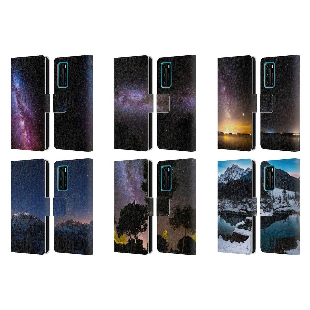 Official Patrik Lovrin Night Sky Leather Book Wallet Case Cover for ...
